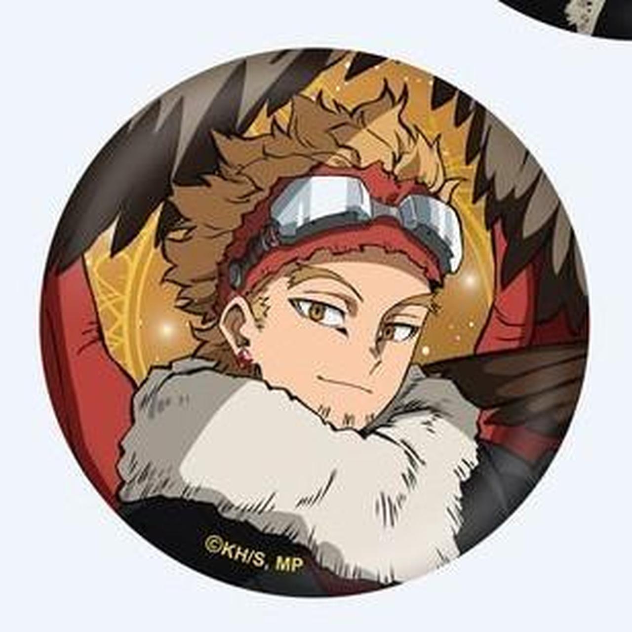 My Hero Academia metal badge pin - Hawks Packaged... - Depop
