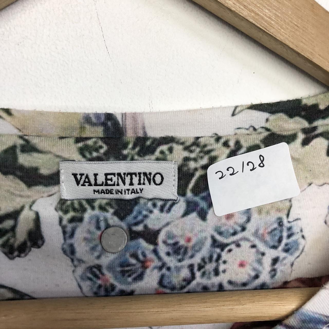 Valentino Full Print Art Design T-shirt KINDLY... - Depop