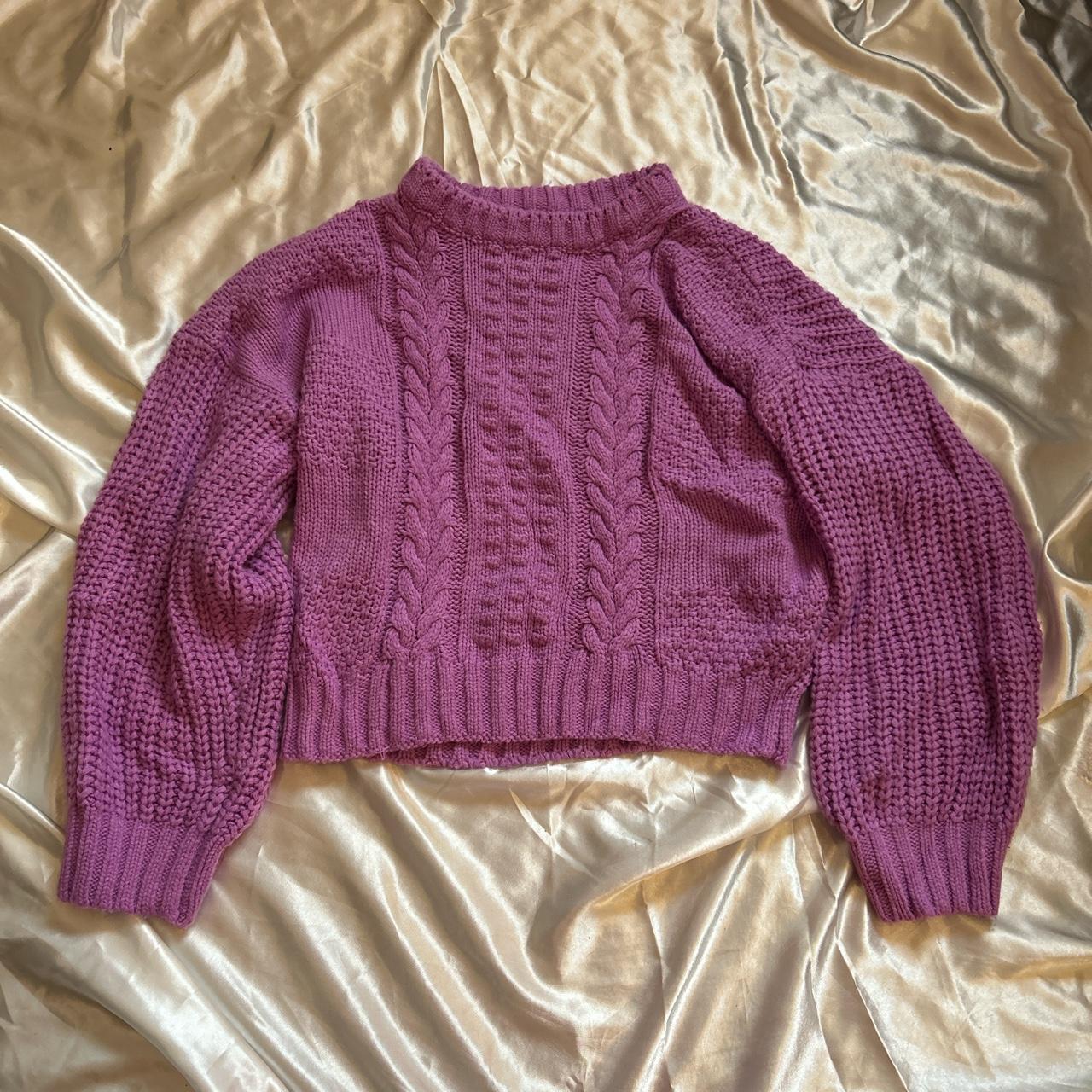 LUSH Clothing Women's Purple Jumper | Depop