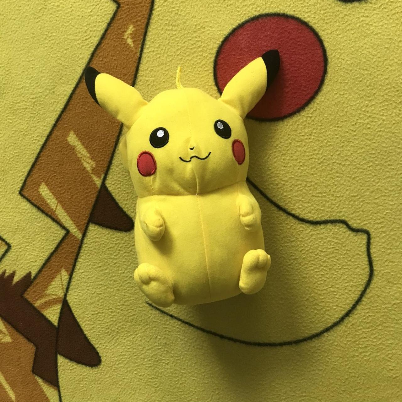 Early 2000’s Pokemon Pikachu Plush 11 inches tall... - Depop