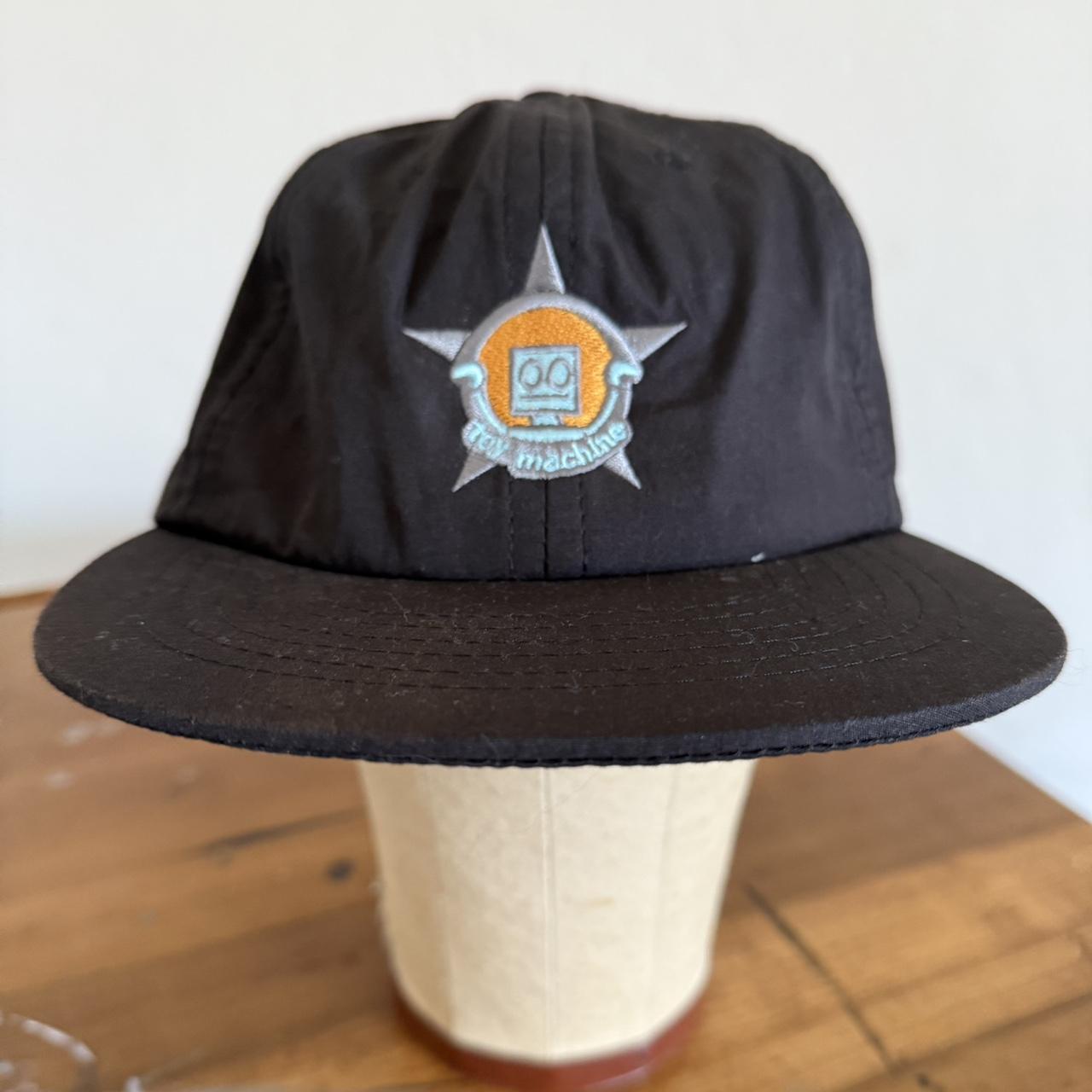 Toy Machine hat. Black, robot/star design.... | Depop