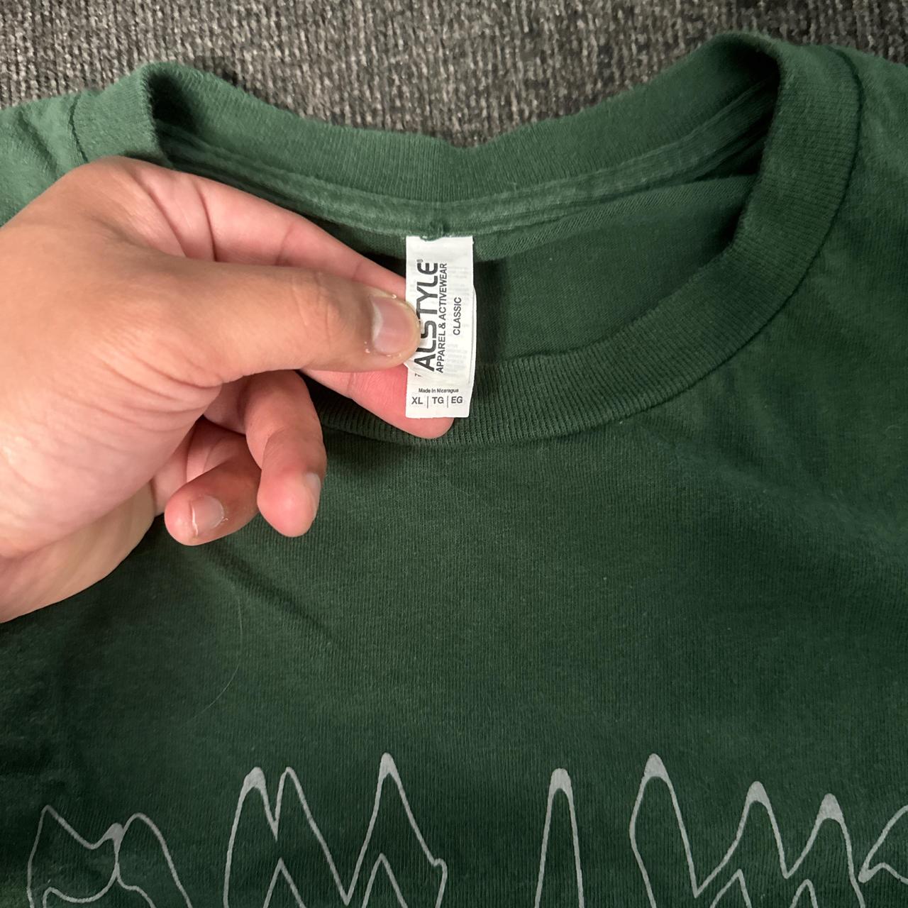 Green triple B Sunami band t shirt | Depop