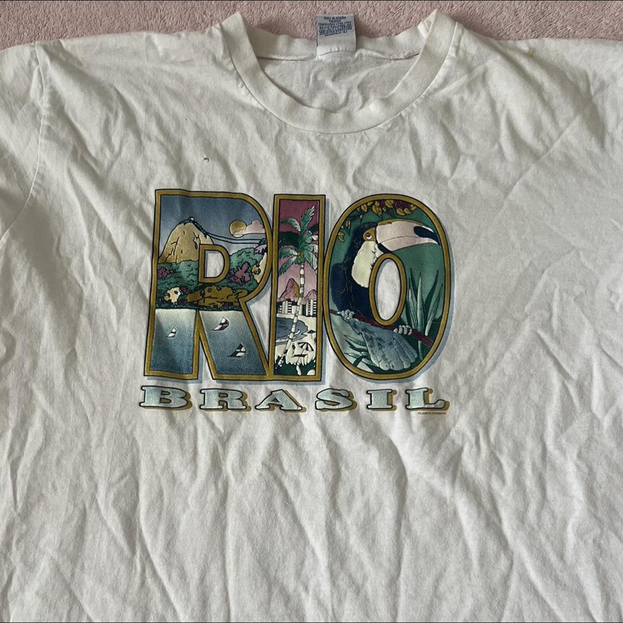 Vintage Rio Brasil Shirt!! #rio #brazil #brasil... - Depop
