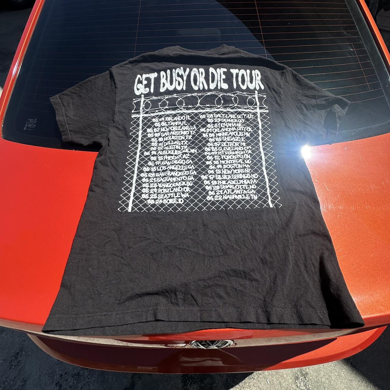 $not tour merch. Black mosh pit shirt - Depop