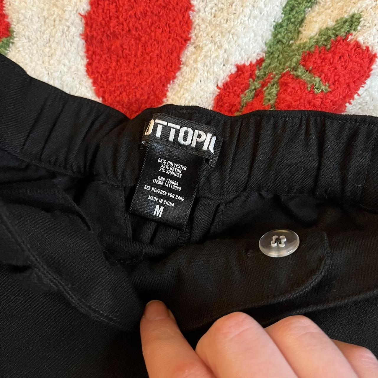 Hot Topic Women's Black Trousers | Depop