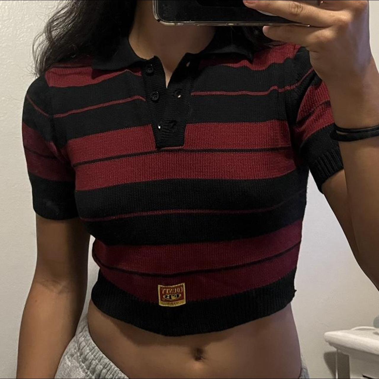 FB county cropped Pendleton shirt #og #crop... - Depop