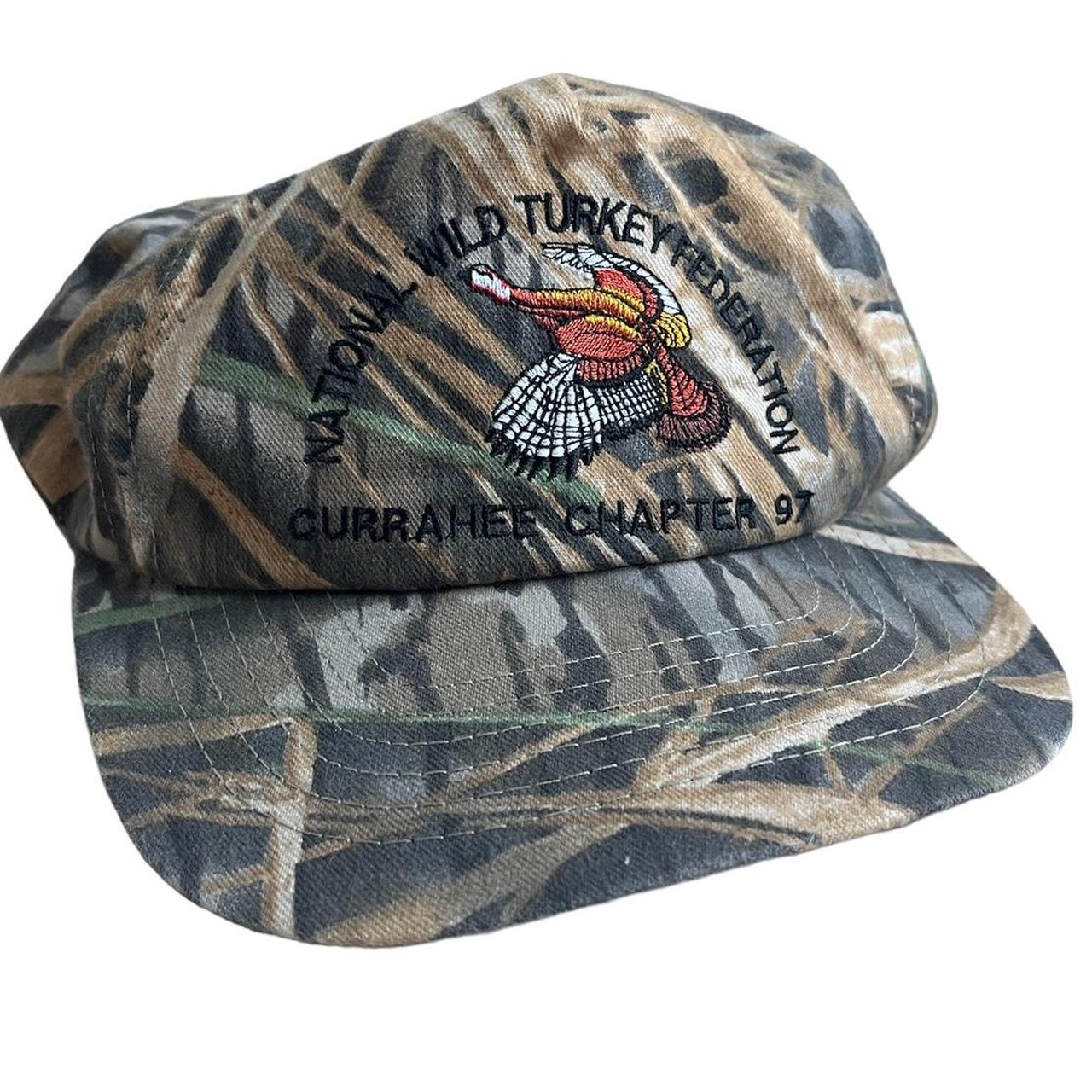 “national wild turkey federation” camo trucker with... - Depop