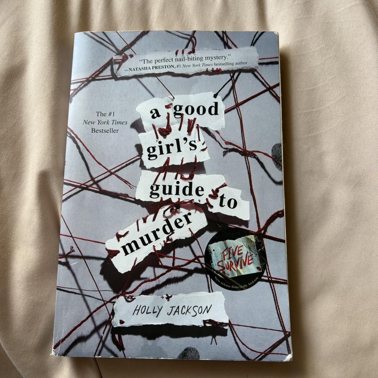 a good girls guide to murder paper back first in the... - Depop