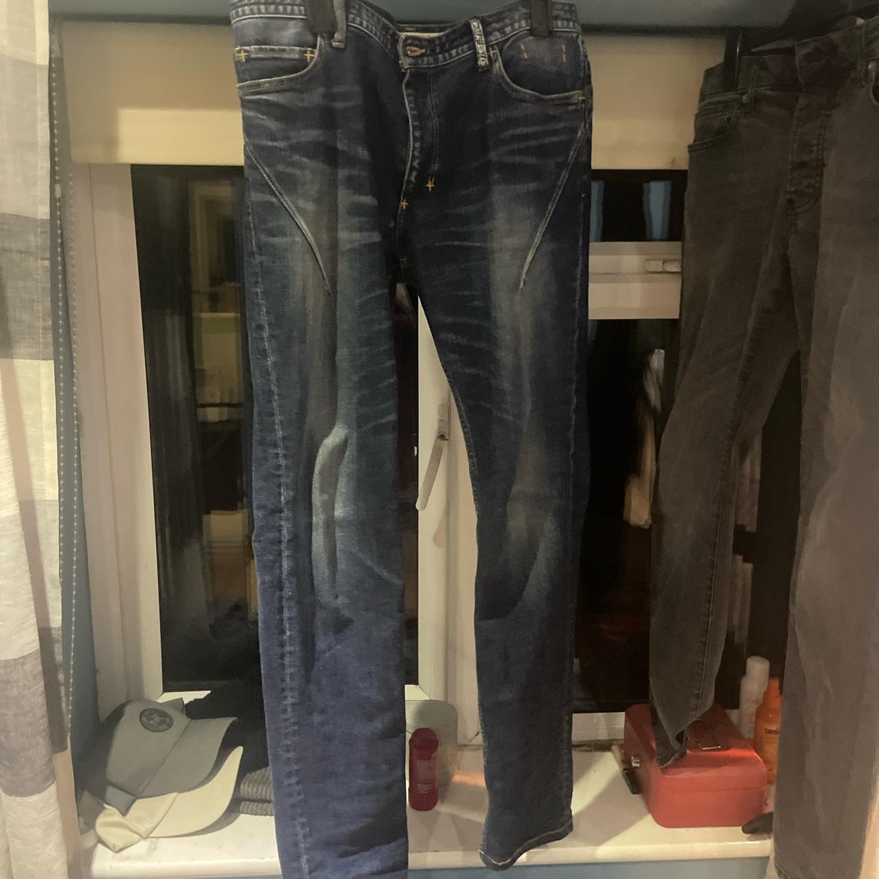 (n)umber nine lighter denim Size 4 waist 33 rise... - Depop