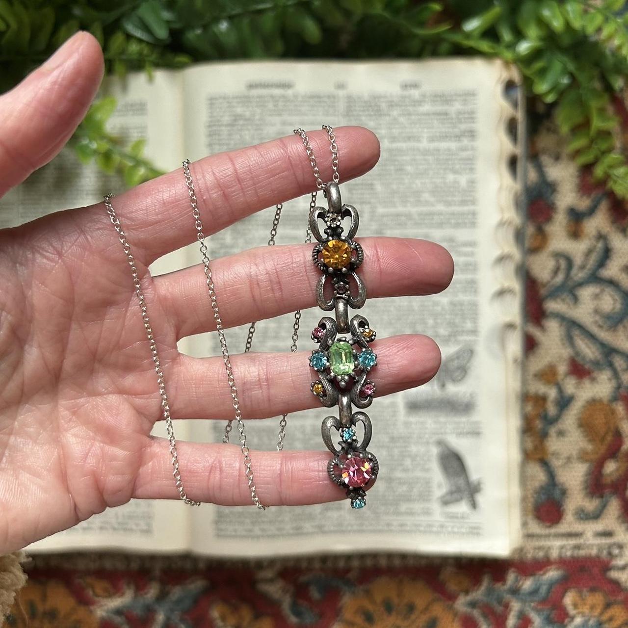 Victorian Jeweled Drop Amulet 🥀🕯️🍂 Absolutely... - Depop