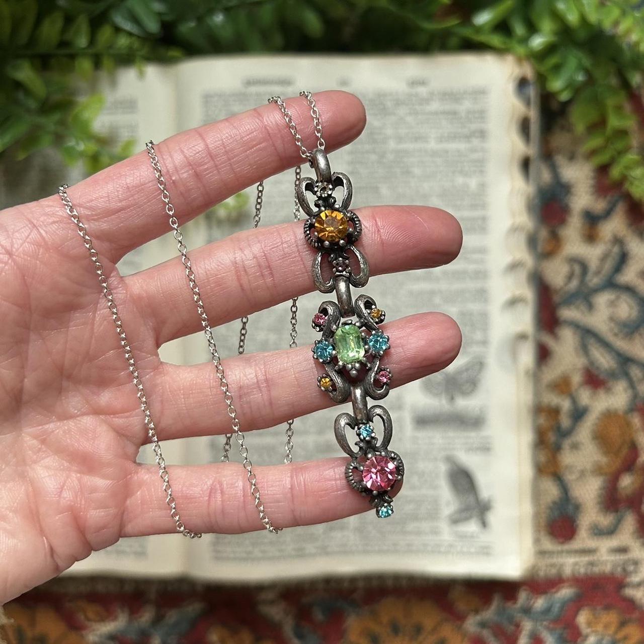 Victorian Jeweled Drop Amulet 🥀🕯️🍂 Absolutely... - Depop