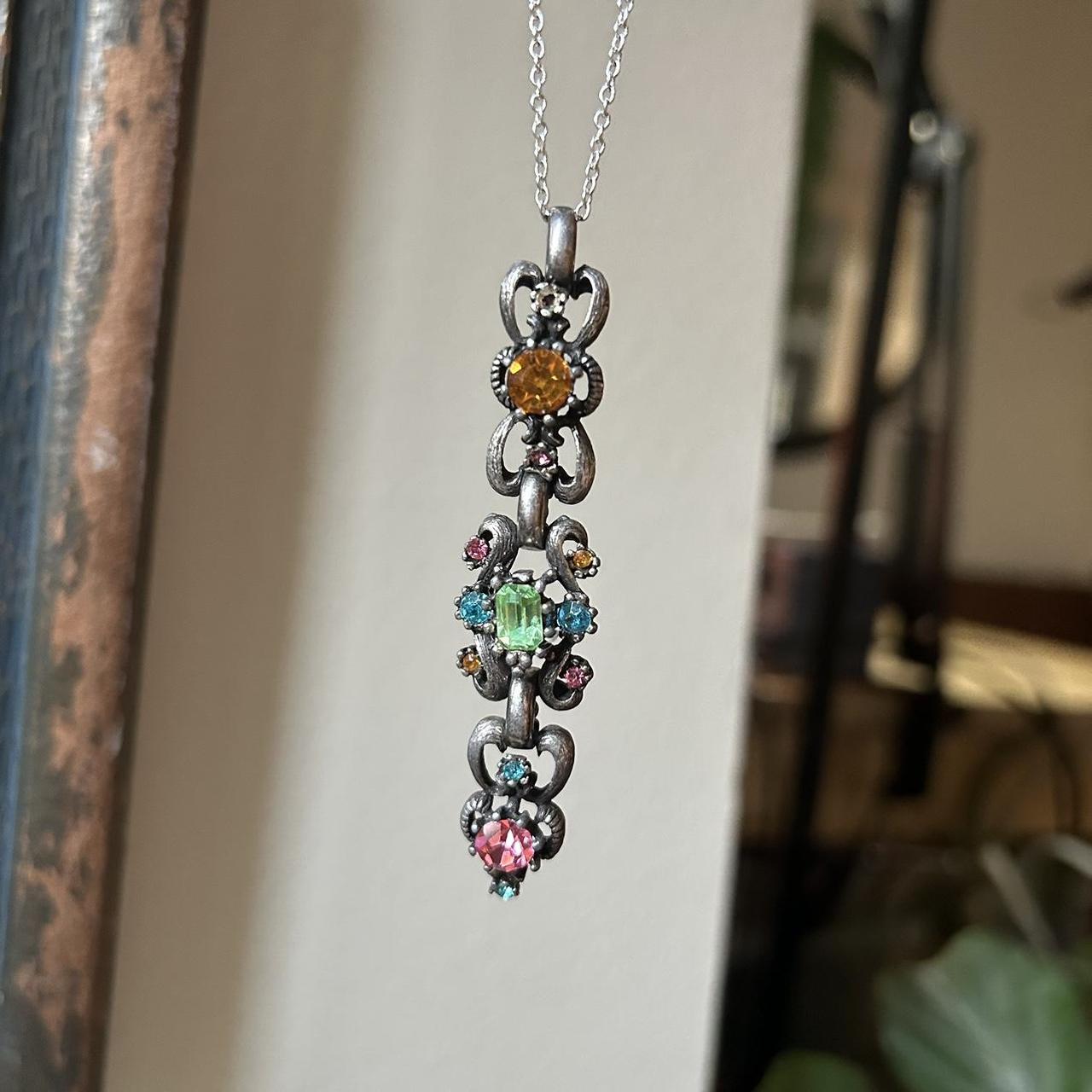 Victorian Jeweled Drop Amulet 🥀🕯️🍂 Absolutely... - Depop