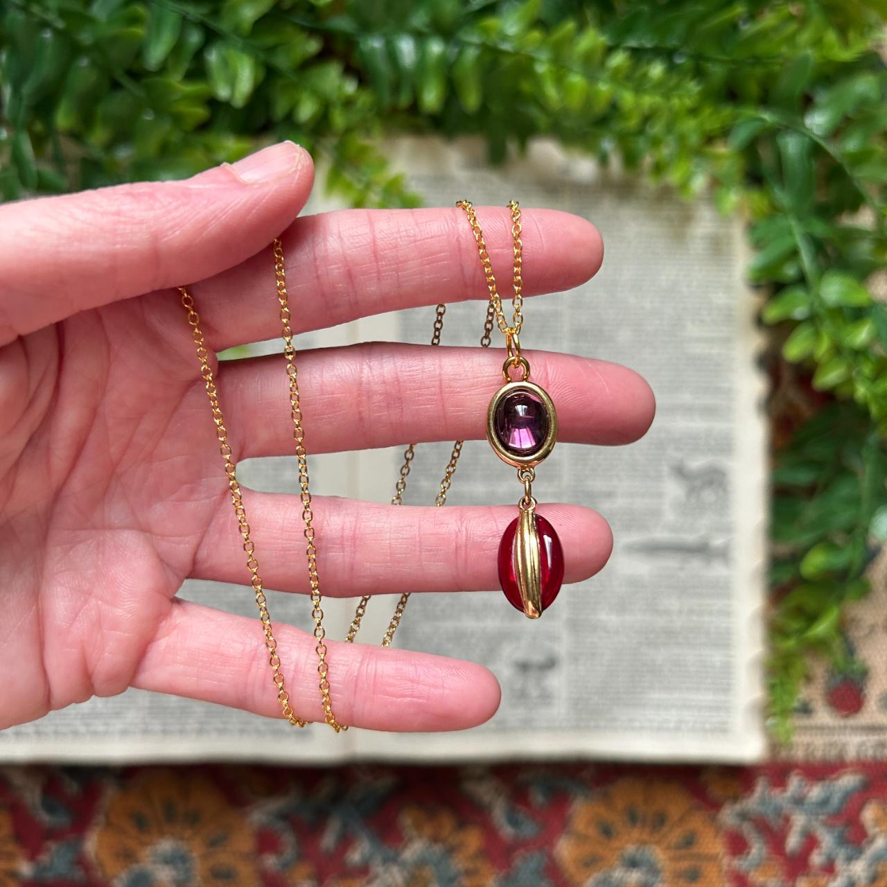 Vintage Fairy Drop Amulet 🥀🕯️🍂🔮 The most stunning... - Depop