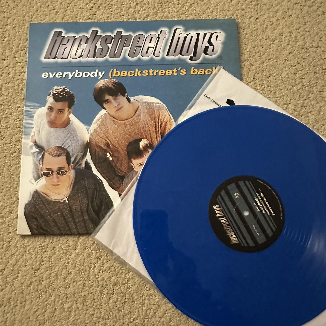 Backstreet Boys Everybody blue vinyl record. never... - Depop