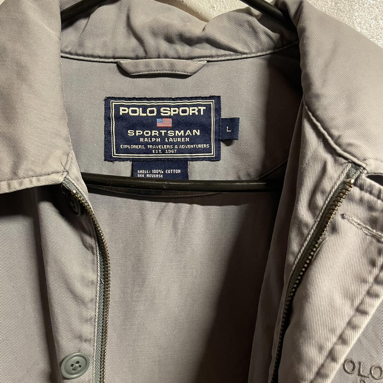 Ralph Lauren polo jacket Grey Large Has some... - Depop