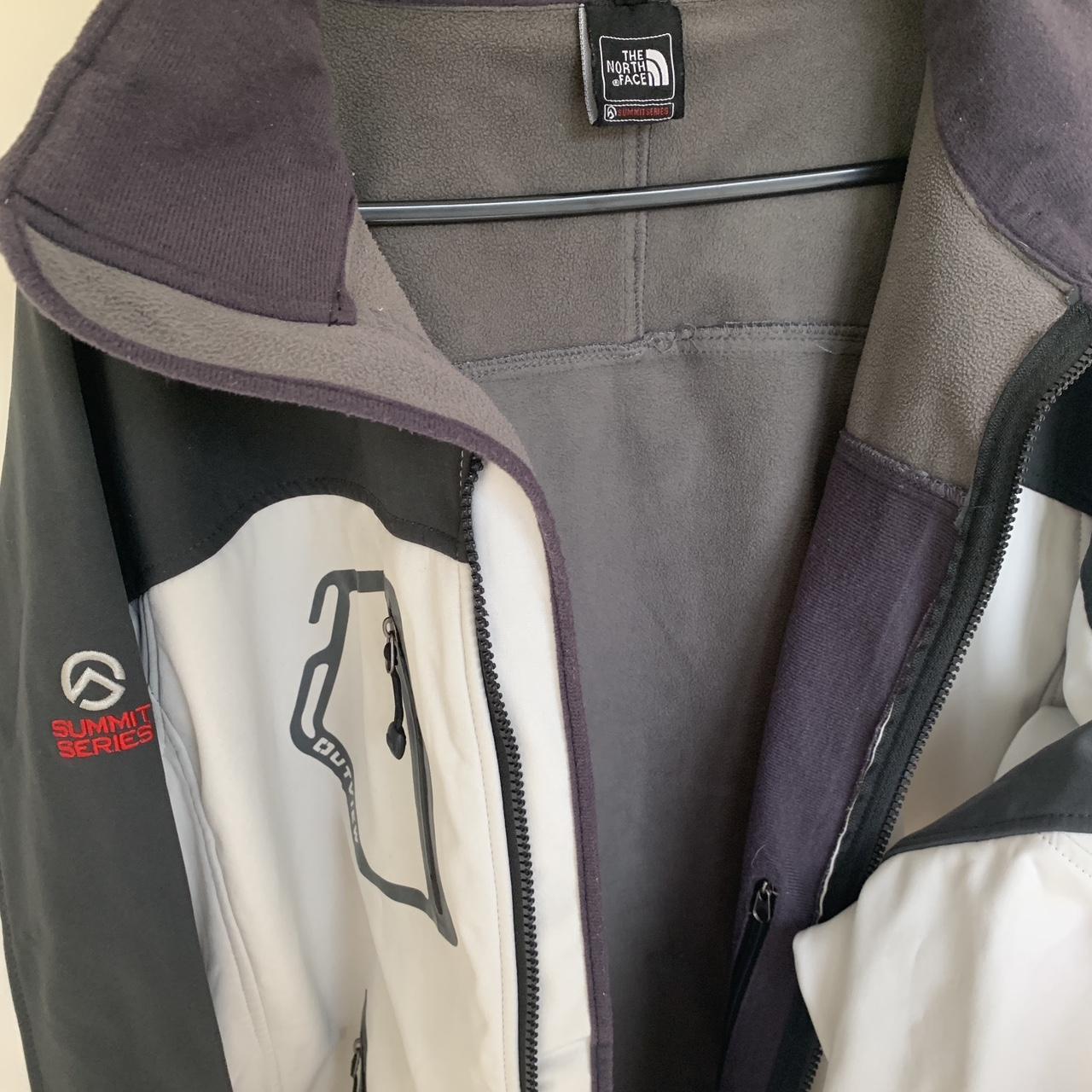 White & Black The North Face Summit Series Gore Tex... - Depop