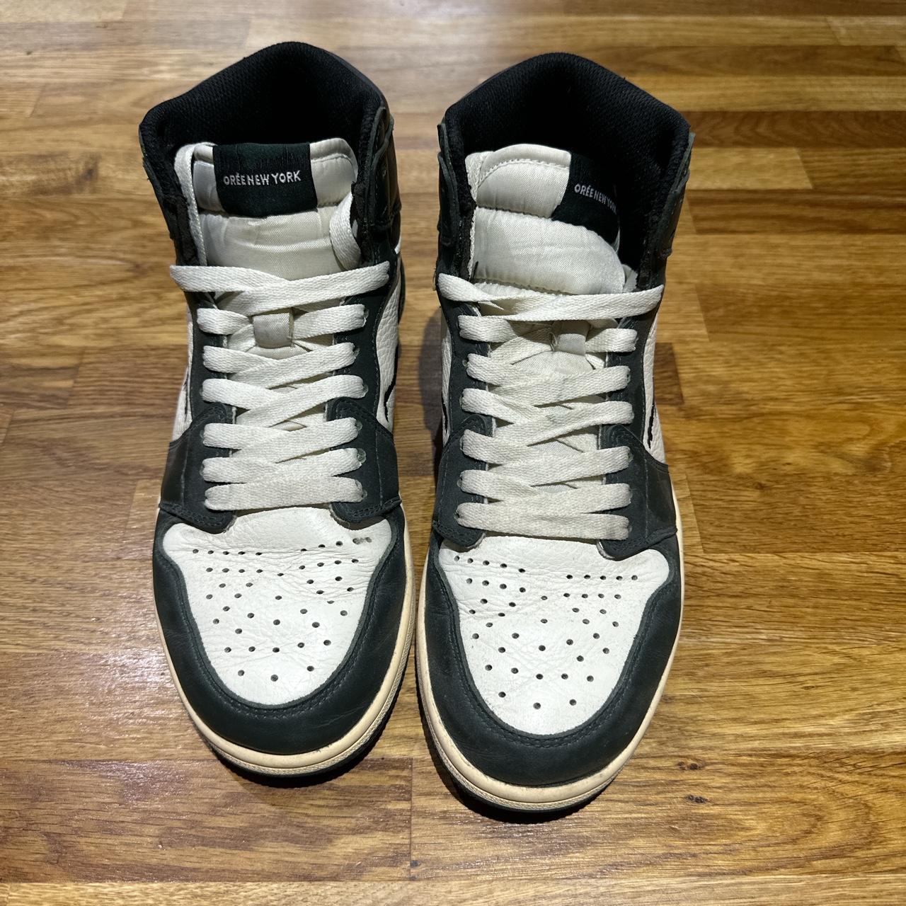 Oree NYC Empire City Highs White Green Size US7 UK... - Depop