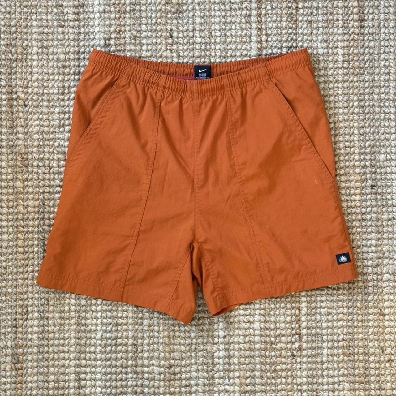 Nike ACG Board Shorts Nike ACG / s / dope orange... - Depop