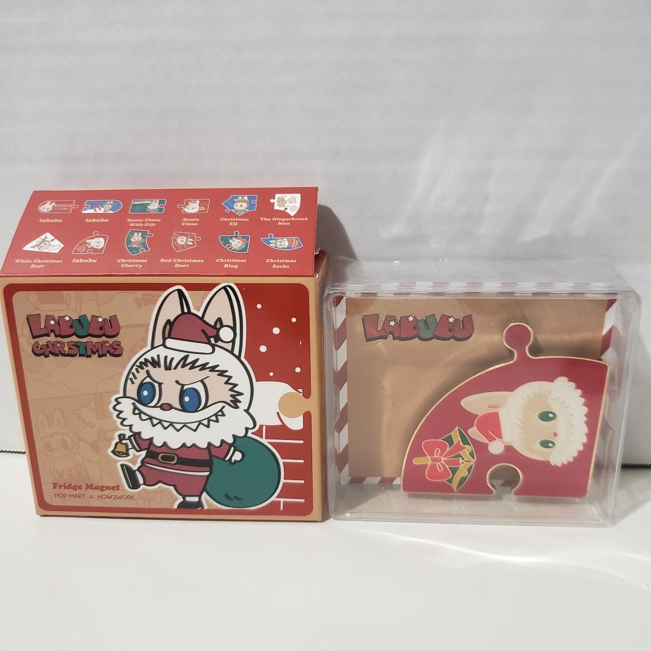 POP MART X How2work Labubu Christmas Fridge Magnet... - Depop