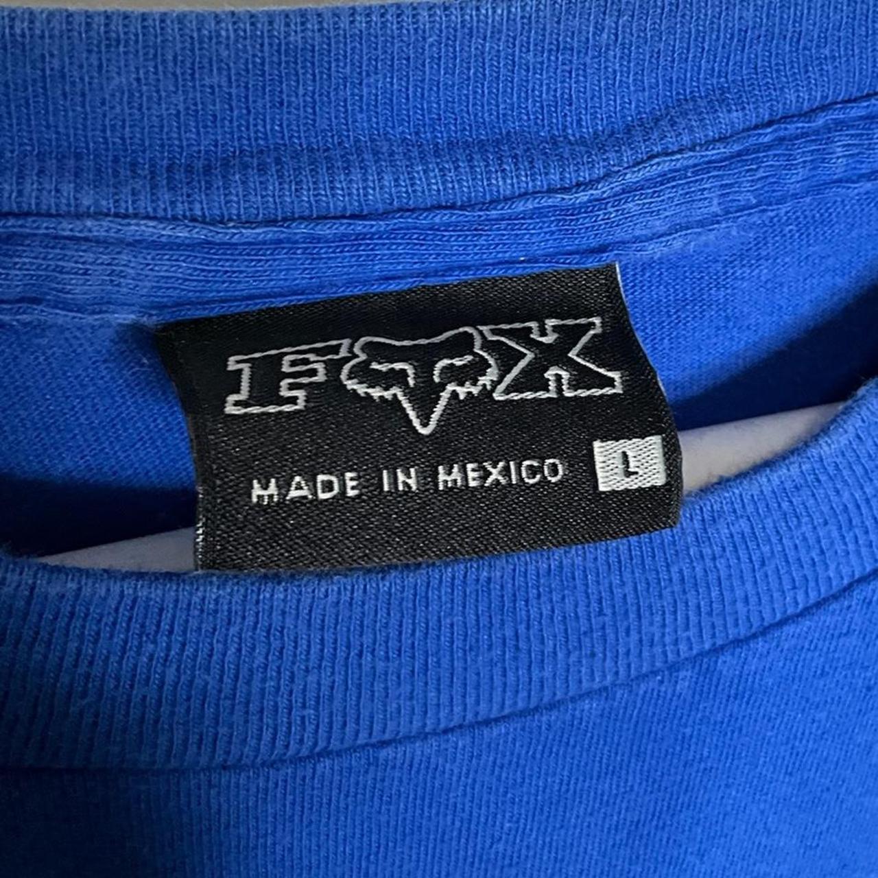 This is a Mens Vintage Blue Fox Graphic T Shirt... - Depop