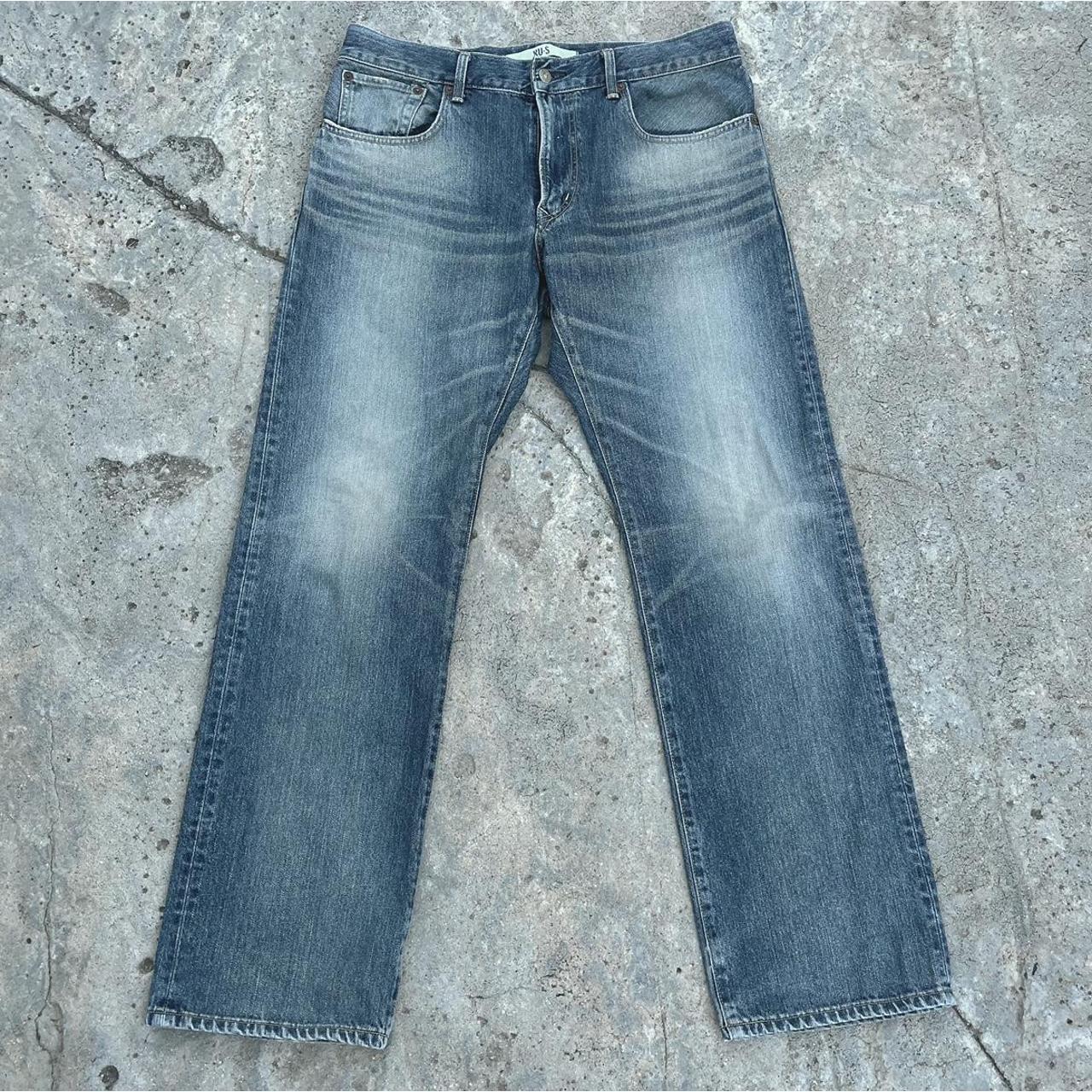 EDWIN japanese denim jeans “XV-S” mudwash,... - Depop