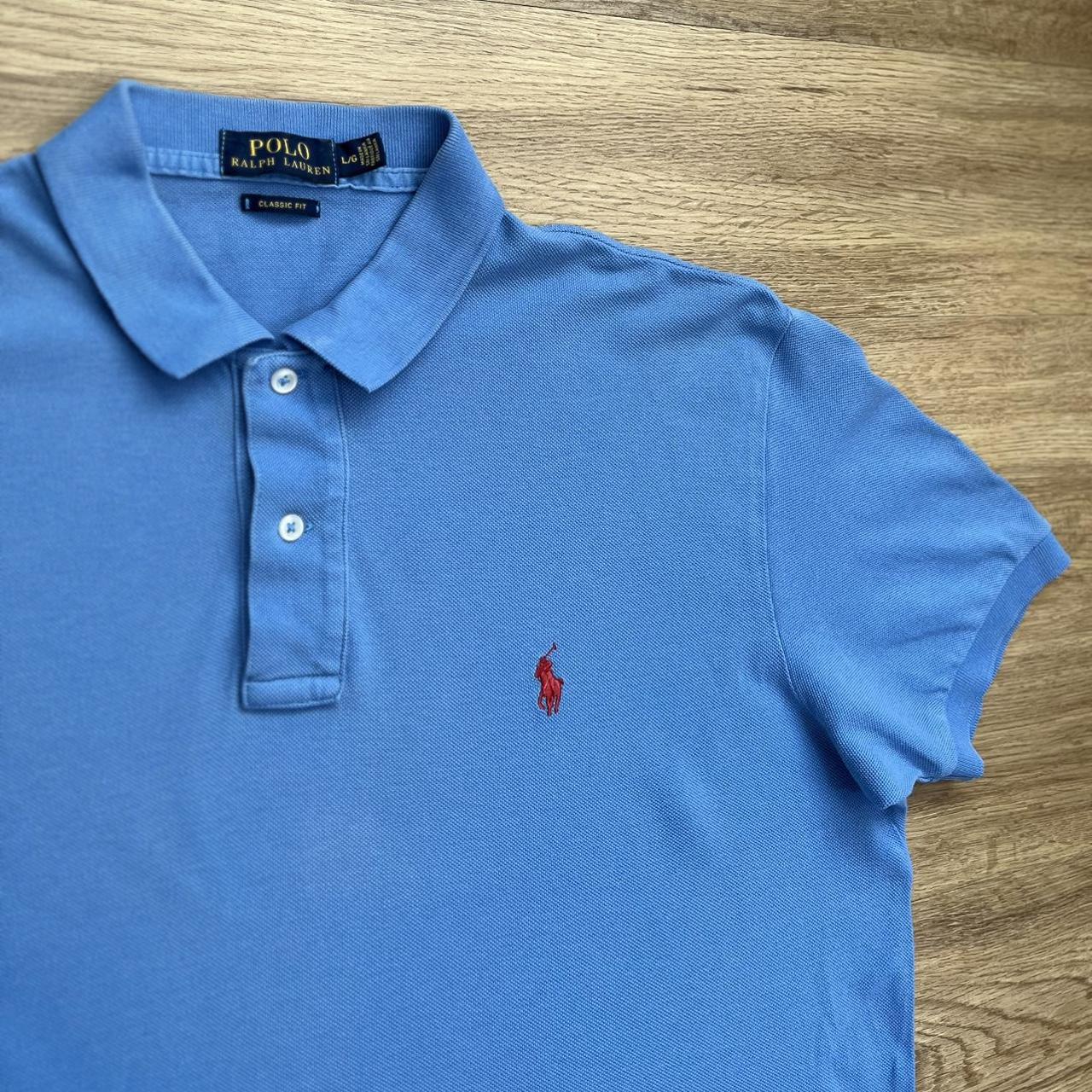Ralph Lauren Men's Blue Polo-shirts | Depop