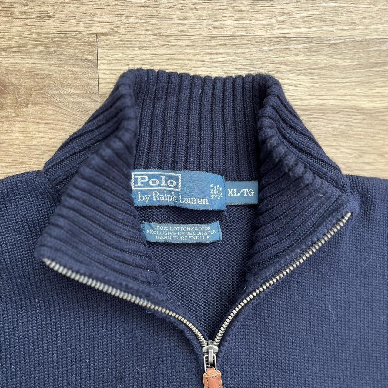 Ralph Lauren Men's Navy Jumper | Depop