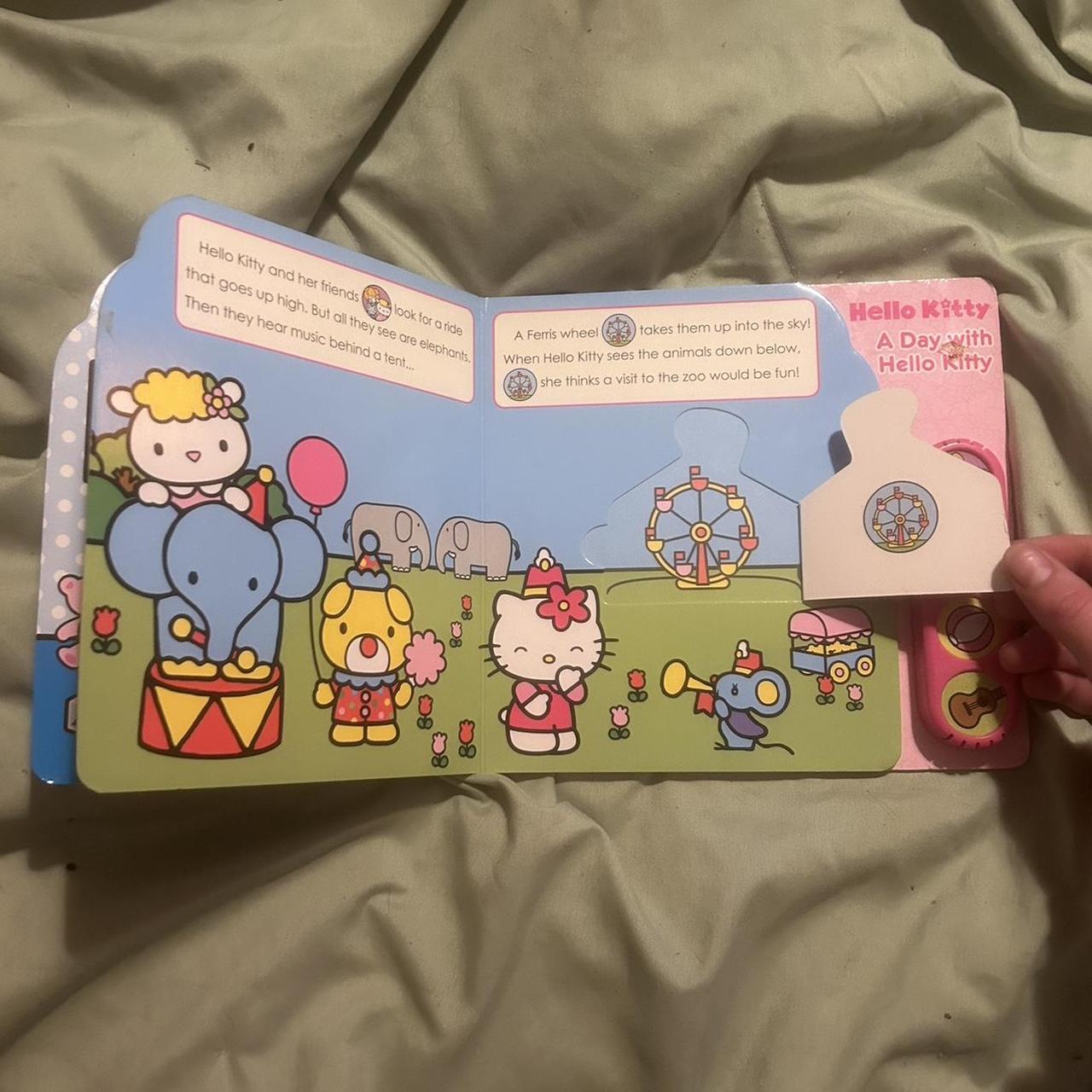 Hello kitty book!! Has sound just needs new... - Depop