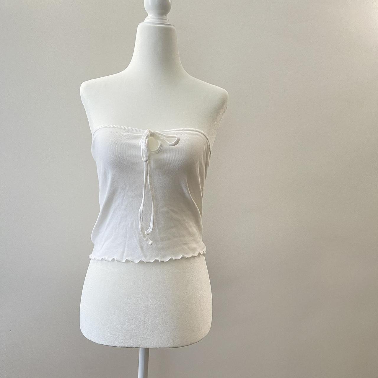 Brandy Melville versatile tie top 💐 fits like an... - Depop