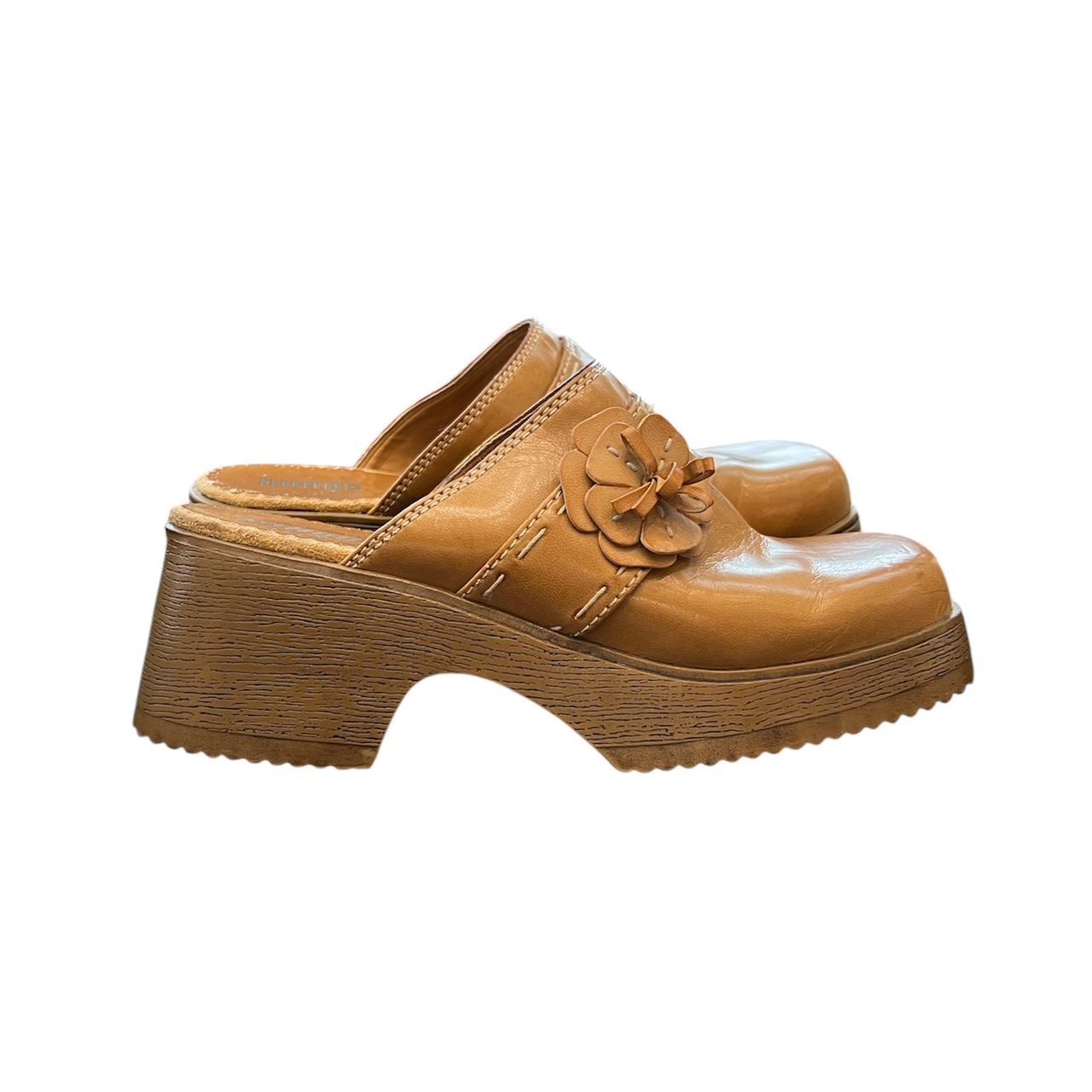 Vintage bongo brown clogs -women’s size 5 #bongo... | Depop