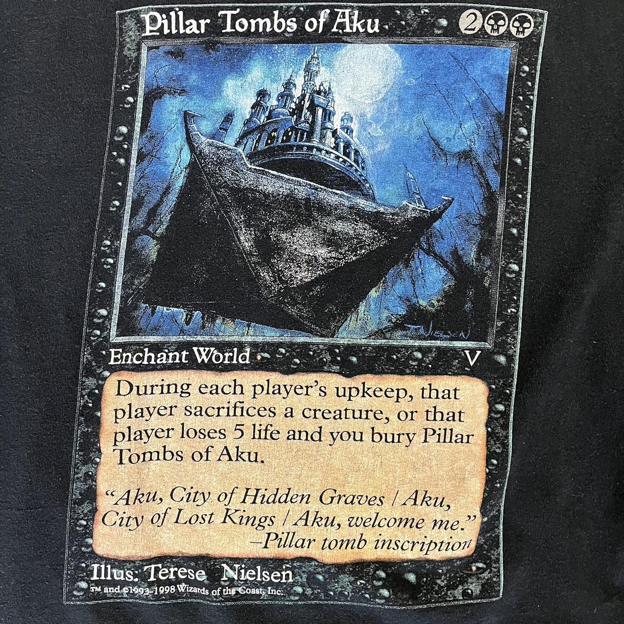 Magic the gathering mtg pillar tombs of aku Card... - Depop