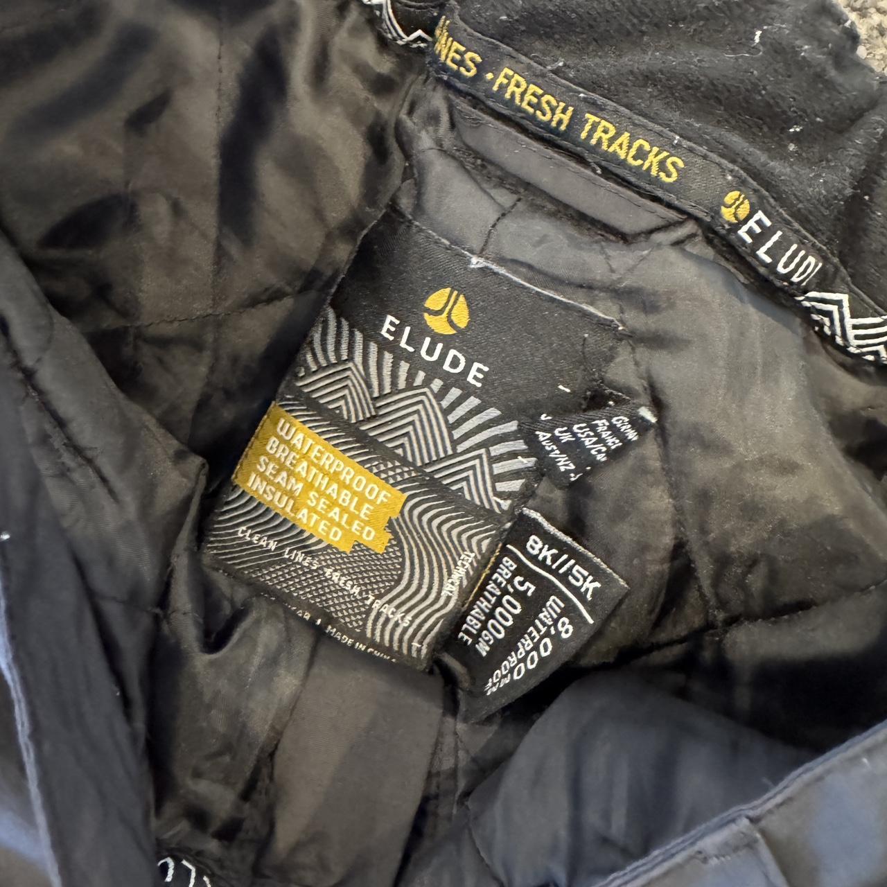 Elude black low rise ski pants Size 6-8 women’s | Depop