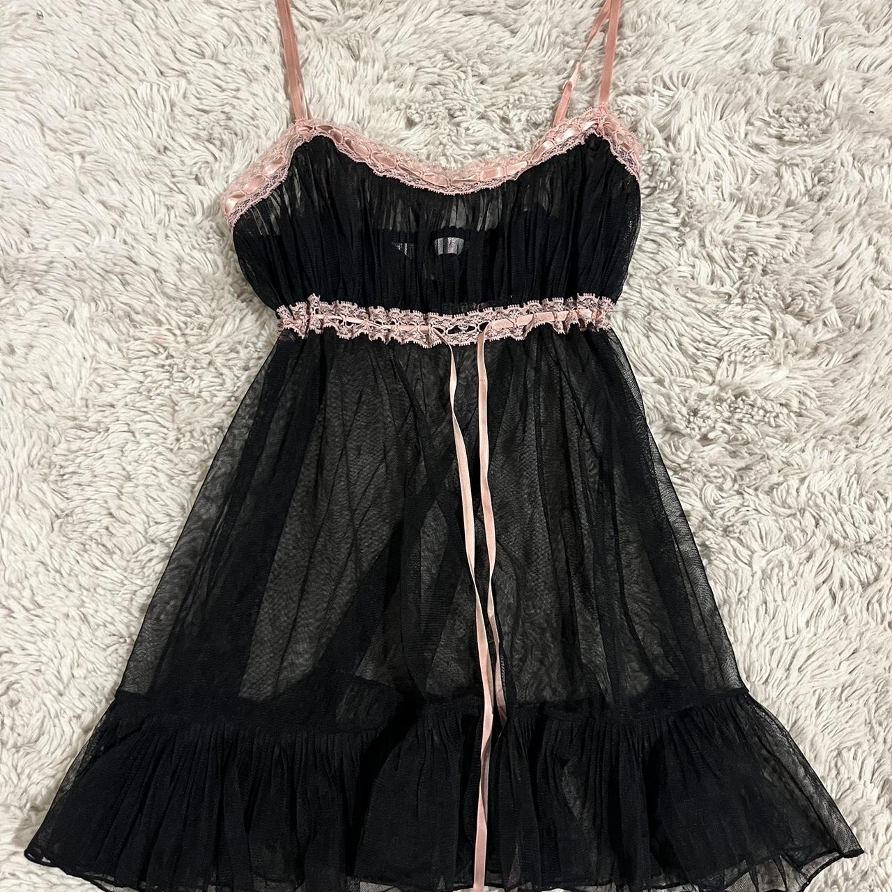 vintage victoria’s secret mesh... | Depop
