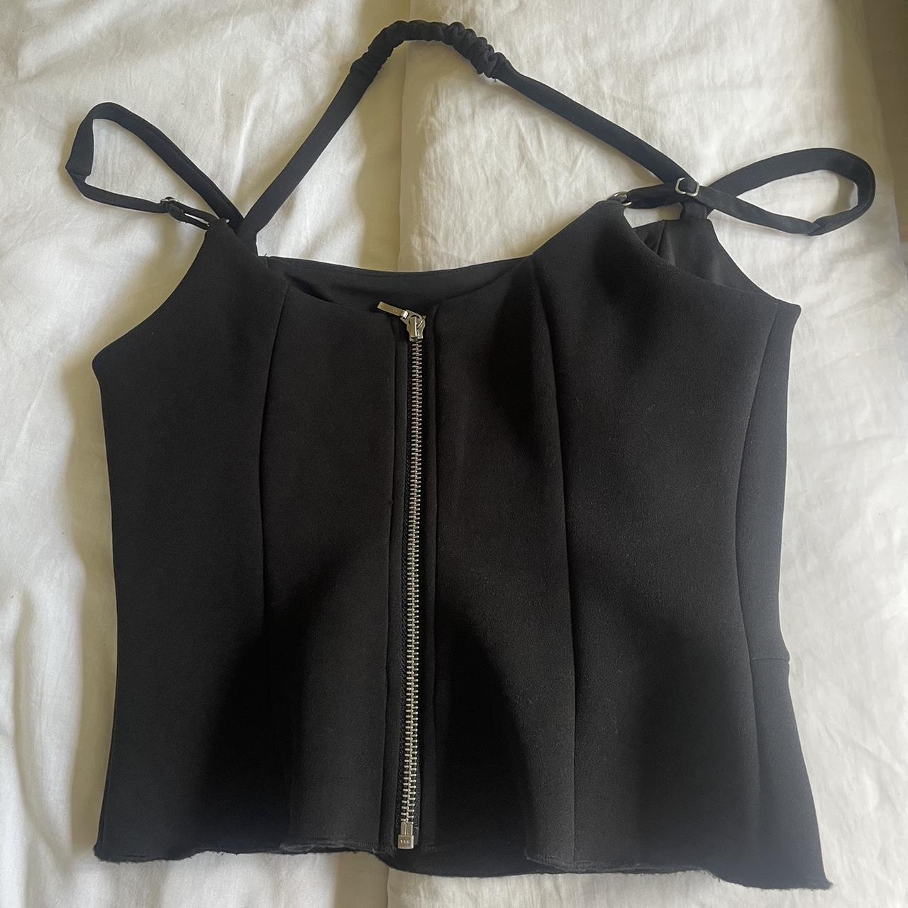 First mse ‘taia bonded top’ in size s. Really cool... - Depop