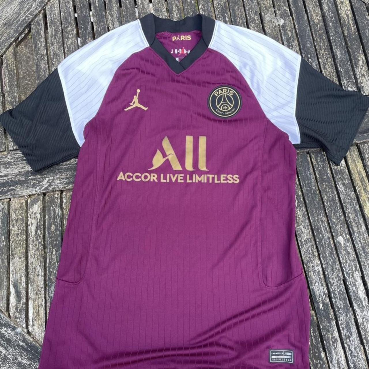 PSG third shirt from the 20-21 season Worn a handful... - Depop