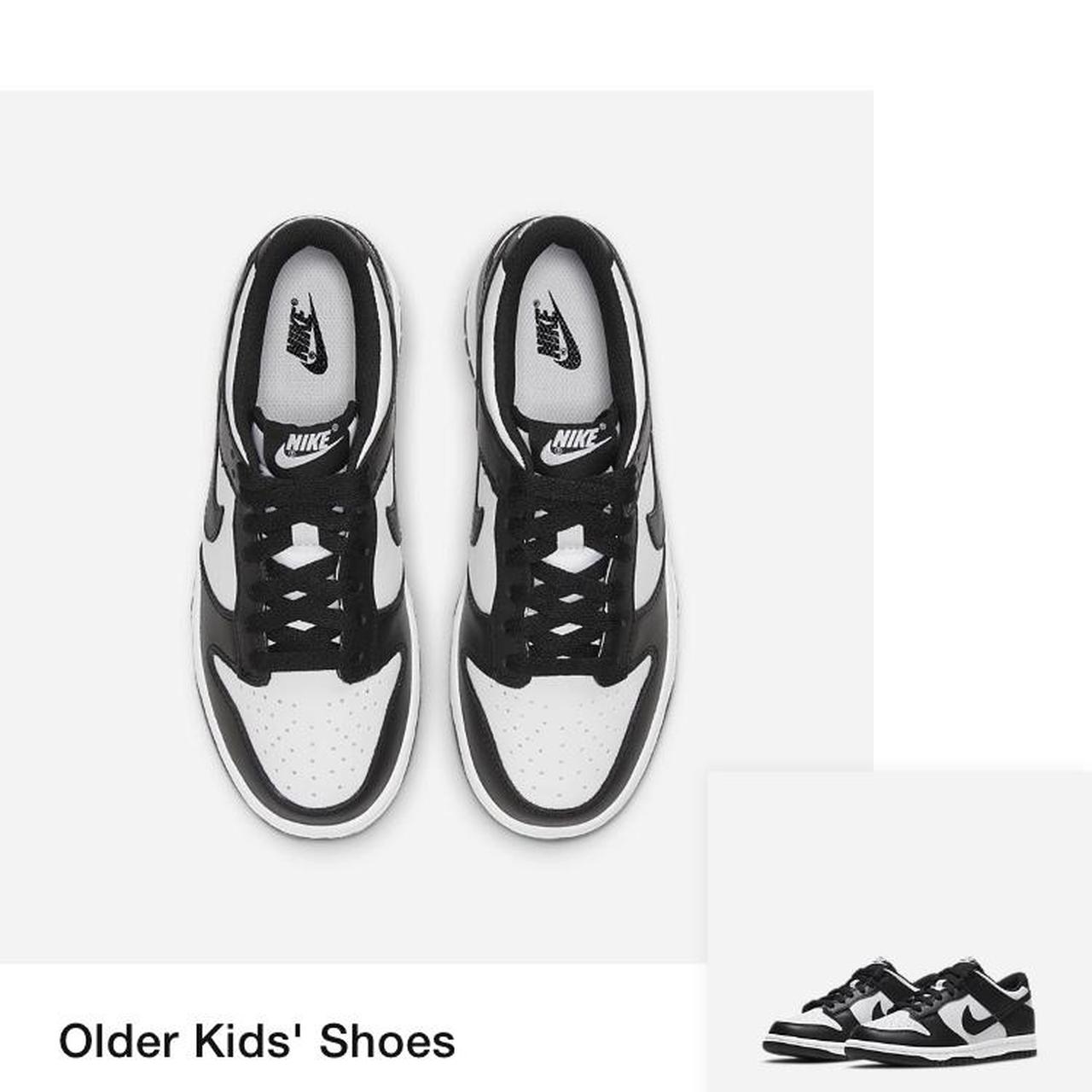 Nike dunk low panda Gs Uk 4.5 Free Shipping ... - Depop