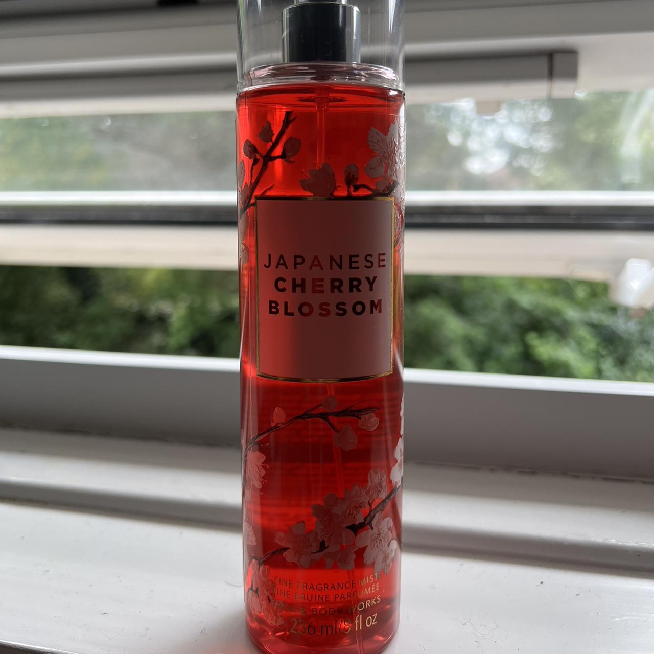 bath & body works japanese cherry blossom body spray... - Depop