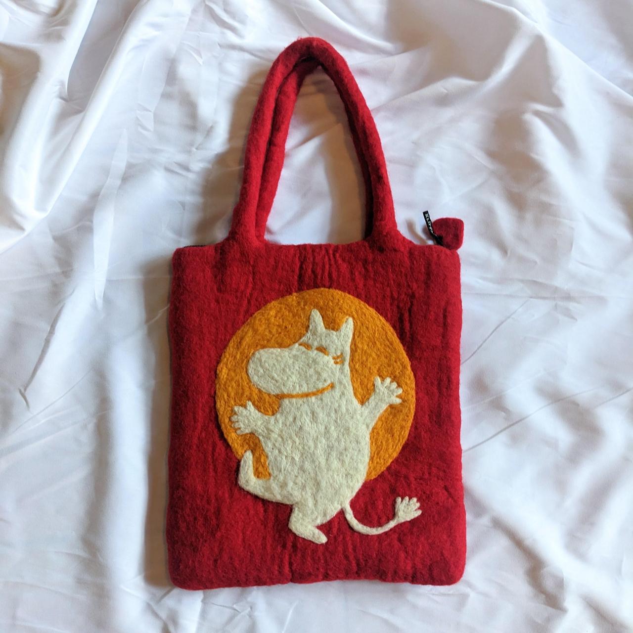 Felted Moomin shoulder bag ♥️🦛 This is the cutest... - Depop