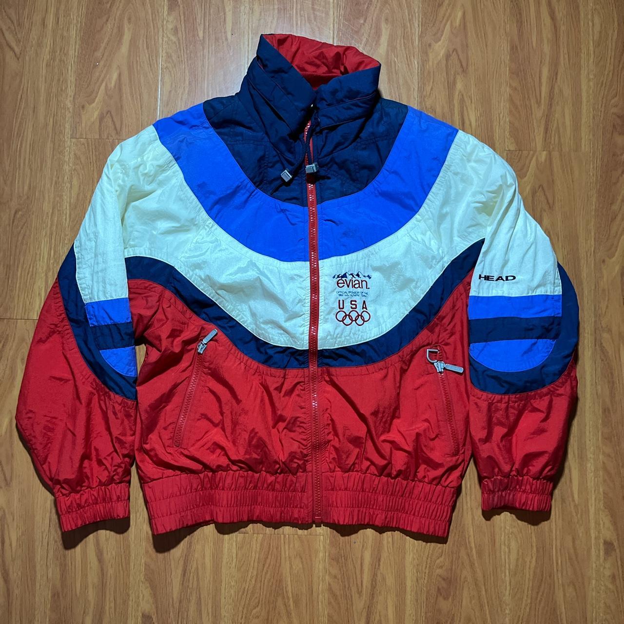 Head Men's Red and Blue Jacket | Depop
