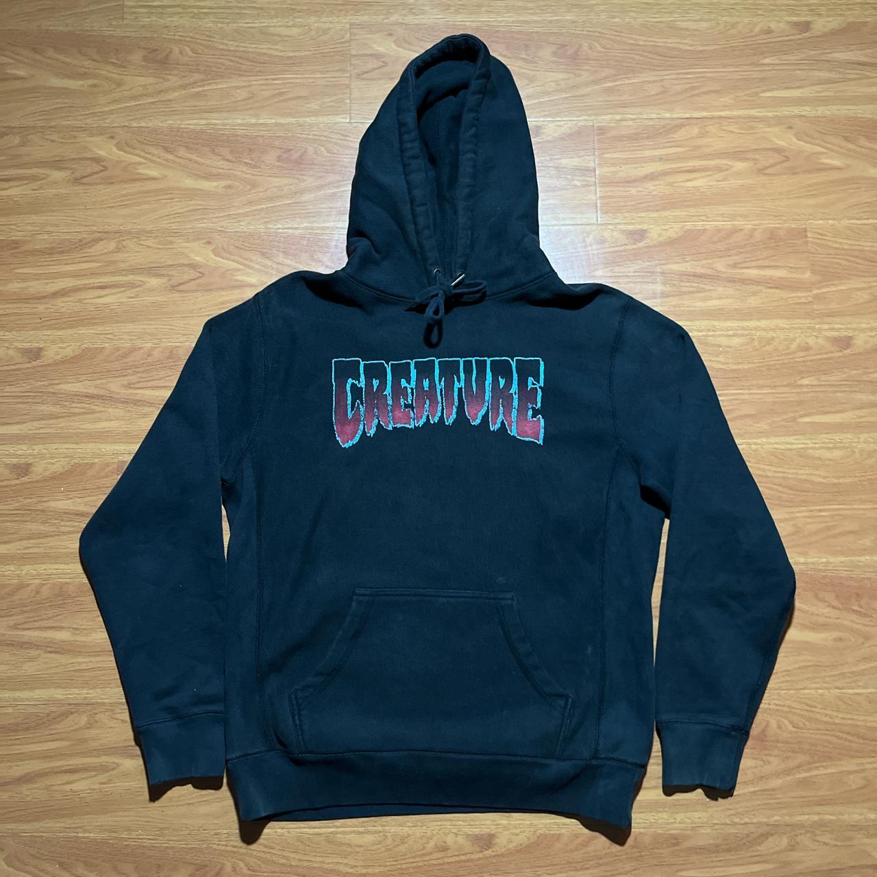 Vintage Creature Skateboard NHS Hoodie Size M Great... - Depop