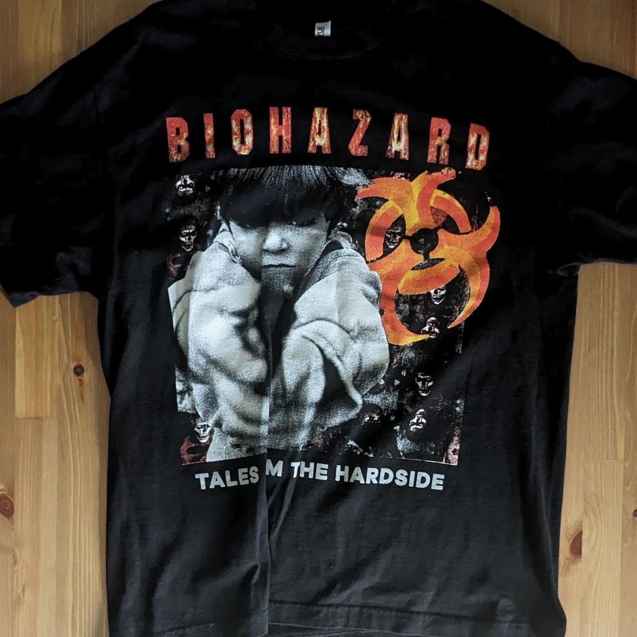 Biohazard "Tales From The Hardside" tee.... | Depop