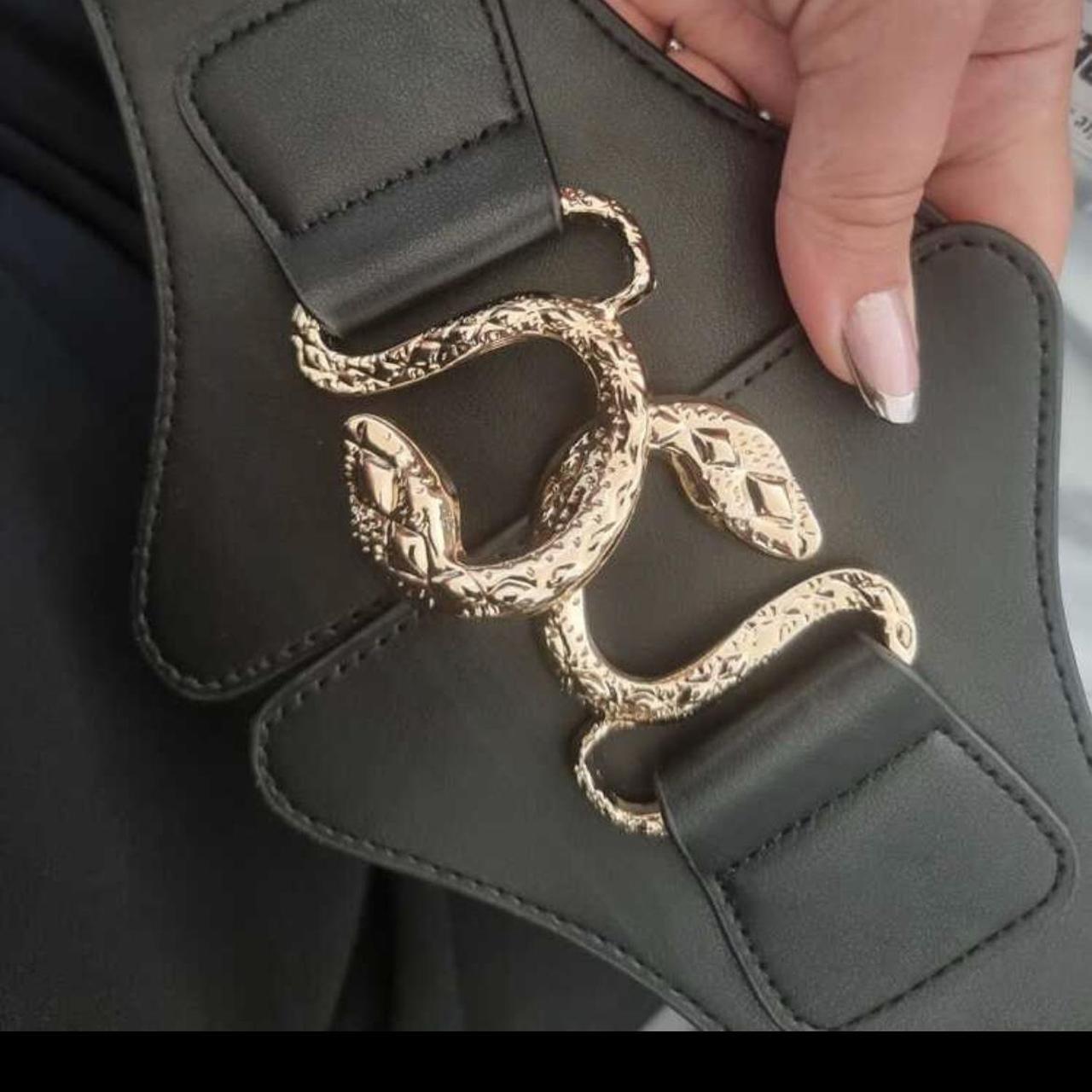 Black snake corset belt Halloween 🎃 accessories... - Depop