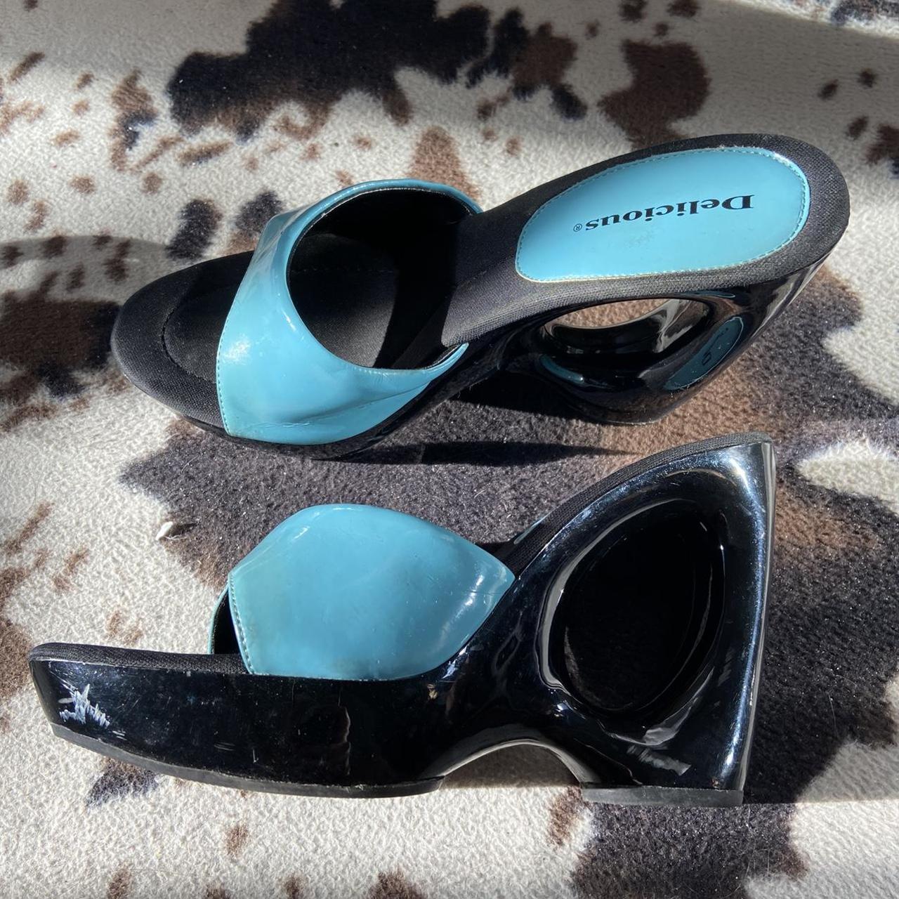 super cool platform shoes flaws are shown on pics... - Depop