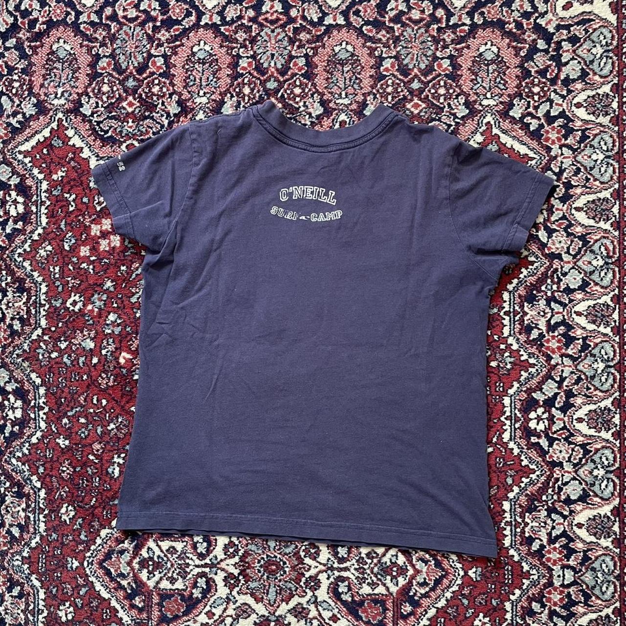 vintage surf wear 2000s Y2K ONEILL surf camp navy... | Depop