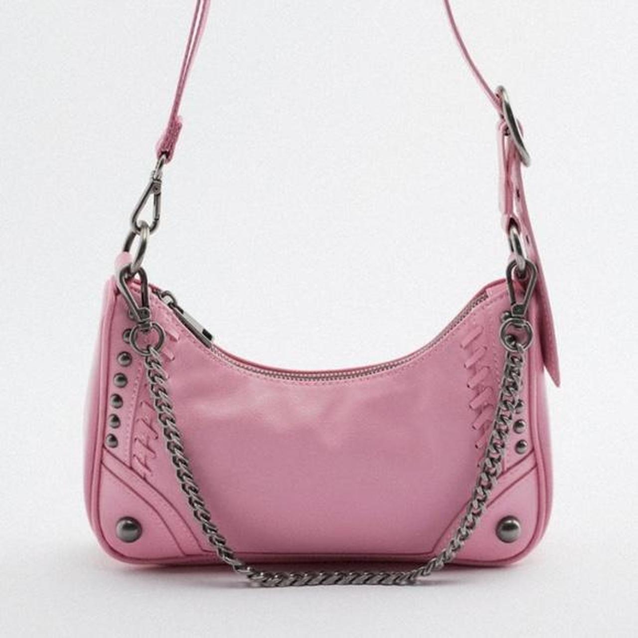 Zara "rocker" crossbody bag brand new without tags - Depop