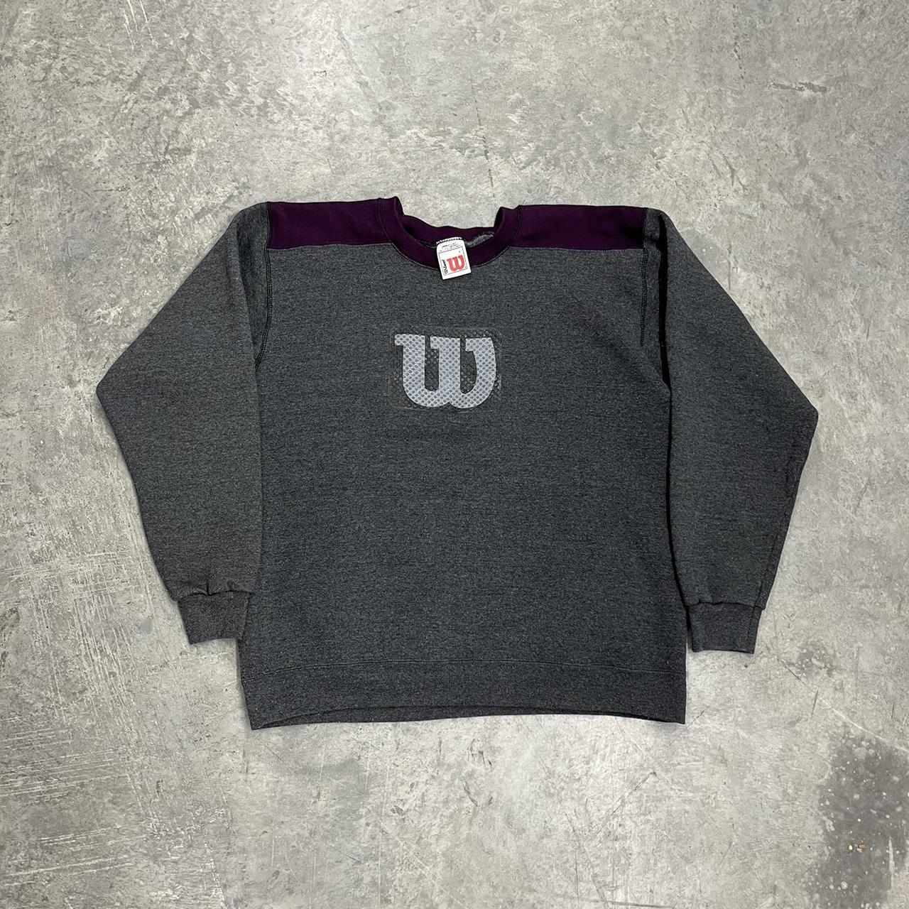 Vintage 90s Wilson Sweatshirt -Good Condition... - Depop