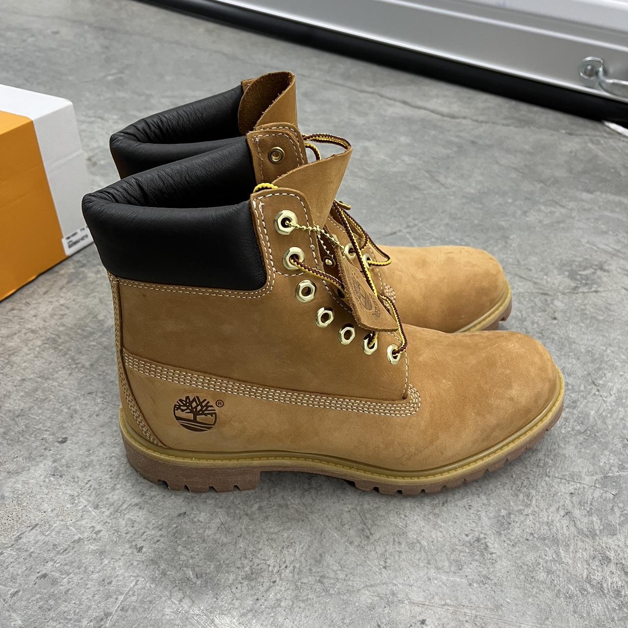 Timberland Tan Work Boots -Like New Condition, wore... - Depop