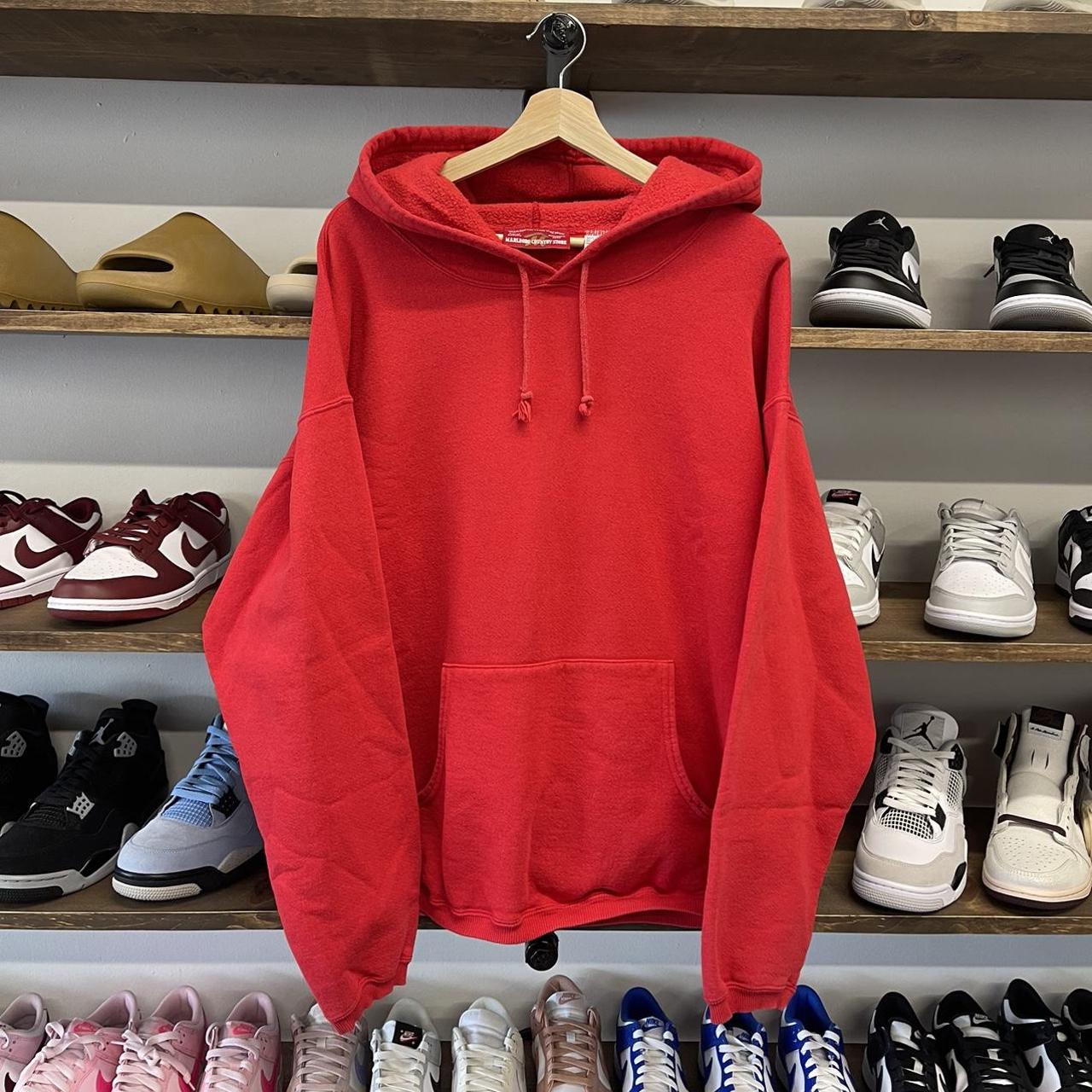 Vintage 90s Marlboro Hoodie Yzy Gap Style Adult XL... - Depop