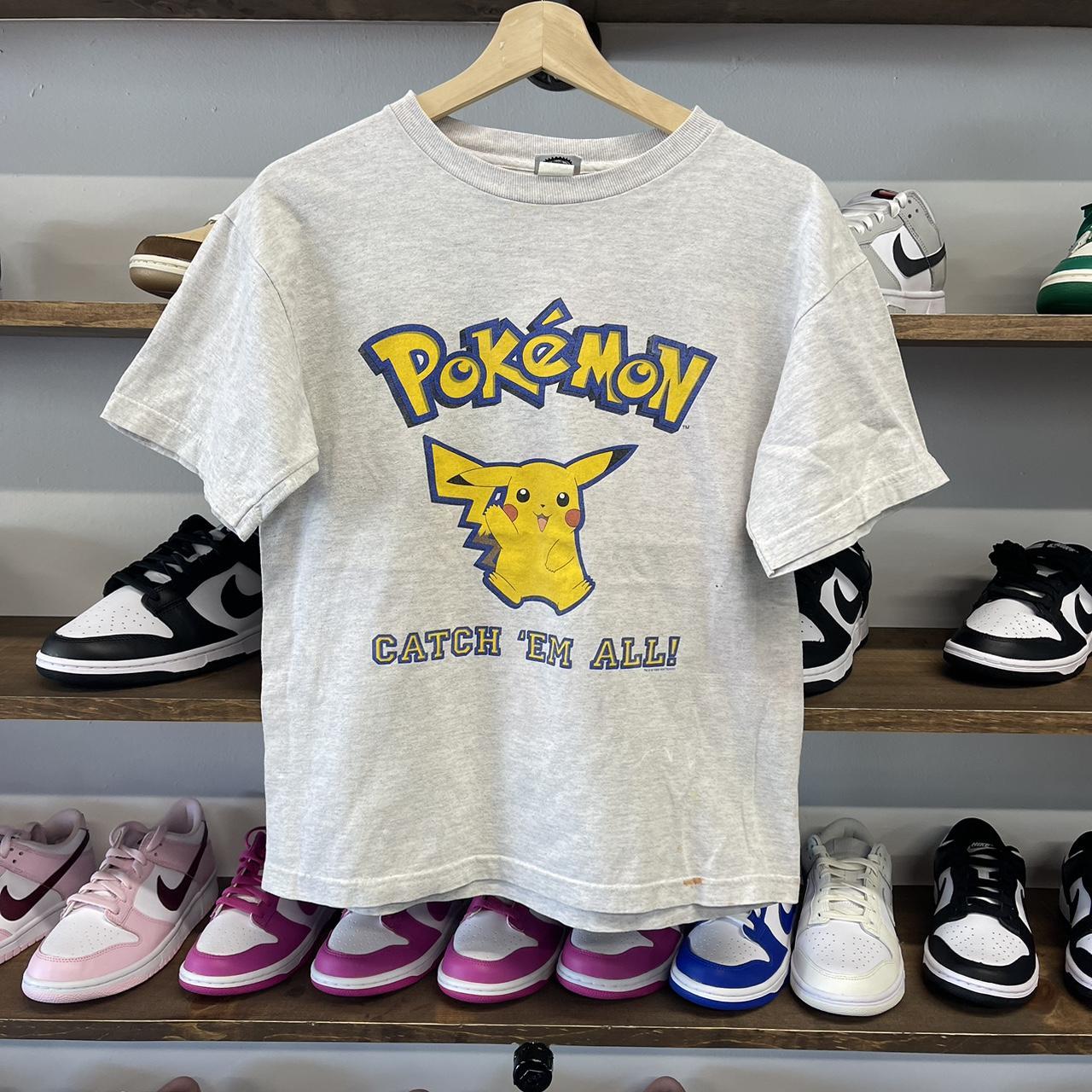 Vintage Pokémon T-shirt 90s T-Shirt Good condition... - Depop