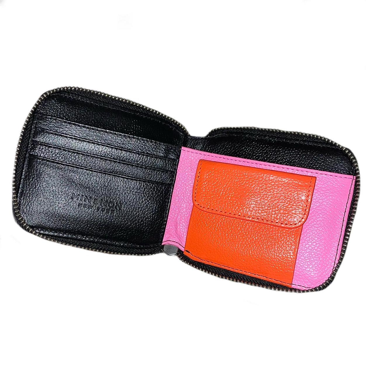 Urban Outfitters Women's Pink and Black Wallet-purses | Depop